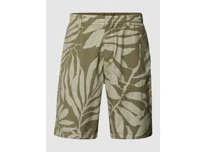 7325866932481 - Shorts mit Allover-Muster