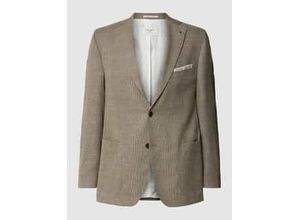 4066517464564 - Carl Gross Sakko Herren Modern Fit beige strukturiert