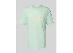 4067672236355 - T-Shirt mit Label-Print