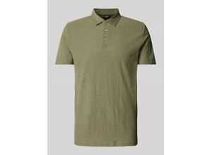 7621204387297 - Regular Fit Poloshirt in melierter Optik Modell Alanas