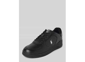 3616850384374 - - Master Court - Sneaker in Schwarz mit Polospieler-Logo-Weiß