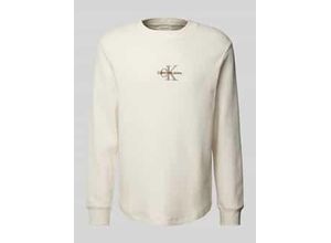 8720639933037 - Longsleeve mit Logo-Stitching