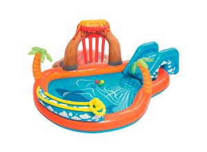 6942138926125 - Wasserspielcenter Lava Lagoon 265 x 265 x 104 cm - Mehrfarbig