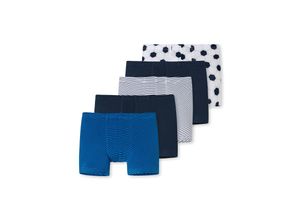 4007065771698 - Shorts 5er-Pack Organic Cotton Softbund Ringel Fußball mehrfarbig - 95 5 98