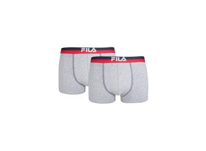 8300958208568 - FILA Boxershort Herren Baumwolle grau