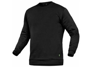 4003457384606 - Arbeitspullover Sweatshirt Rundhals Sweater schwarz Größe s - schwarz