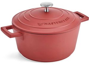 5057982062293 - Kasserolle MASTER CLASS MasterClass rot Töpfe 25 l + Höhe 16cm 25 Liter rund ultraleichtkratzfeste AntihaftbeschichtungInduktion B21cm H16cm L28cm