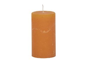 7640178994218 - Stumpenkerze »Ice 9 cm x 5 cm Mandarine 6 Stück«