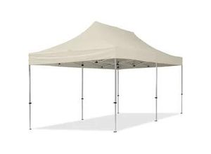 4064108036374 - Faltpavillon 3x6m Hochleistungspolyester 300 g m² creme wasserdicht Faltzelt Klappzelt