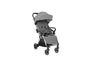 3800171203081 - Kikkaboo Kinderwagen Buggy Eden bis 22 kg Federung Regenschutz zusammenklappbar grau