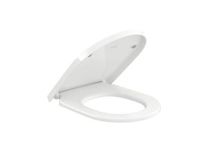 4062373755907 - Villeroy und Boch Subway 30 WC-Sitz 8M426101 Schaniere aus Edelstahl ohne QuickRelease und Softclosing weiß