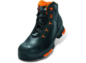 4031101609706 - Sicherhstiefel 2 S3 SRC Leder zum Schnüren Gr 39 schwarzorange 4031101609706 uvex