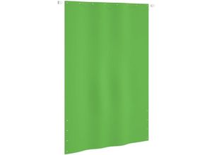 8720286161135 - Bonnevie - Balkon-SichtschutzBalkonverkleidung Hellgrün 160x240 cm Oxford-Gewebe vidaXL