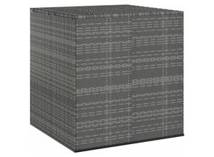 8720286669358 - Bonnevie - Garten-Kissenbox pe Rattan 100x975x104 cm Grau vidaXL338754