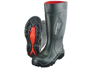 8713197038658 - - unisex Gummistiefel Baustiefel Sicherheitsstiefel Purofort+ S5 dunkelgrün 42