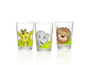 4006344674187 - Becher-Set mit Dschungeltiere Motiv 3-teilig