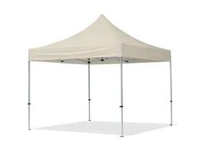 4064108036183 - Faltpavillon 3x3m Hochleistungspolyester 300 g m² creme wasserdicht Faltzelt Klappzelt