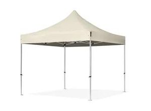 4260456192605 - PROFIZELT24 Faltzelt professional 3x3 m ohne Seitenteile Faltpavillon alu Pavillon Partyzelt in creme - creme