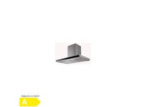 4030608503470 - Kaminabzugshaube 8090G Z - 90cm Touch-Control Edelstahl Glasfront schwarz