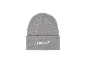 7613417998247 - Levis® Wordmark Beanie Gr One Size Grau