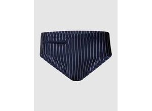 4007066060050 - Bade-Sir mit Reißverschlusstasche Wirkware recycelt Streifen admiral - Nautical Casual für Herren 5678910