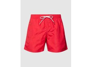 4007066250413 - Swimshorts Webware rot gemustert - Marineland für Herren 456789