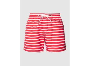 4007066249868 - Swimshorts Webware rot-weiß gestreift - Submerged für Herren 456789