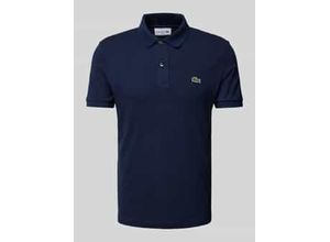 3614037530323 - Slim Fit Poloshirt mit Label-Patch Modell PIQUE