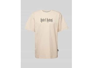 4068197116801 - T-Shirt mit Label-Print Modell Signature