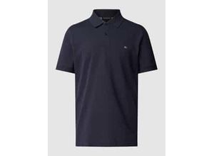 4067557734716 - Slim Fit Poloshirt im unifarbenen Design