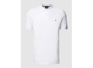 4067557734785 - Slim Fit Poloshirt im unifarbenen Design