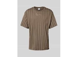 4068197562479 - T-Shirt mit Label-Stitching