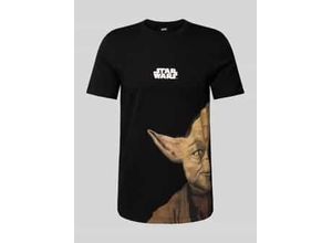 4099976700171 - Regular Fit T-Shirt aus Baumwolle mit Starwars®-Print