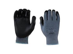 4012677116812 - Elastan- Polyester-Strickhandschuh Polartex mit Nitril Mikroschaum-Beschichtung 12 Paar Größe M