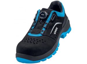 4031101776538 - uvex 2 xenova BOA Sicherheitsschuh S1P Halbschuh gelocht schwarz blau 41 11 - 9558241