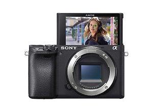 4548736092105 - SONY Systemkamera ILCE-6400B - Alpha 6400 E-Mount Fotokameras 4K Video 180 Klapp-Display NFC nur Gehäuse schwarz Systemkameras Bestseller