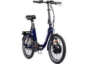 4260582293351 - ZXT20 20 Zoll E Bike Elektrobike Pedelec E Klapprad Faltrad E Fahrrad mit Rad Nabenmotor Tiefeinsteiger 3 Gang