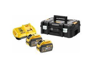 5035048722633 - Akku-Starter-Set 216 Wh mit 2x 120 Ah Akku + Lader in t Stak Box - Dewalt