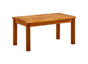 8720286543511 - Bonnevie - Garten-Couchtisch Garten-Beistelltische 70x40x36 cm Massivholz Akazie vidaXL