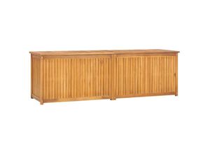 8720286848135 - Bonnevie - Gartenbox 175x50x55 cm Massivholz Teak vidaXL564648