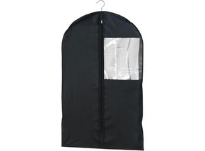 4008838438275 - Kleider Sack Hülle Schutz Säcke Aufbewahrung Anzug 100x60cm deep Black - schwarz - Wenko