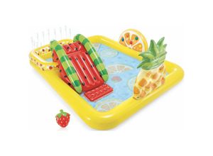 6941057417202 - Play Center Aufblasbarer Kinderpool Fun and Fruity 244x191x91 cm 57158 - Intex