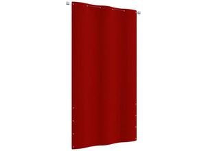 8720286161418 - Bonnevie - Balkon-SichtschutzBalkonverkleidung Rot 120x240 cm Oxford-Gewebe vidaXL