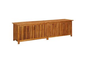 8720286589984 - Bonnevie - Garten-Aufbewahrungsbox 200x50x58 cm Massivholz Akazie vidaXL308462