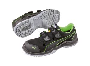 4051428069182 - PUMA Safety Neodyme Green Low 644300-47 ESD Sicherheitsschuh S1P Schuhgröße (EU) 47 Schwarz Grün 1 St