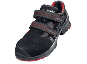 4031101005997 - 1 8536241 esd Sicherheitssandale S1P Schuhgröße (eu) 41 Rot Schwarz 1 Paar - Uvex