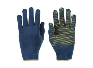 4008198791478 - Handschuhe PolyTRIX bn 914 Größe 7 blau gelb en 388 PSA-Kategorie ii - Honeywell