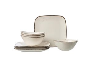 4006344083729 - Tafelservice RITZENHOFF & BREKER Geschirr-Set CASA Geschirr-Sets Gr 8 tlg beige (naturweiß) Tafelservice Vintage Look 8 Teile für 4 Personen