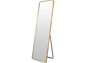 4251062287083 - Dekospiegel LENFRA Snow Spiegel Gr B H T 40 cm x 170 cm x 25 cm goldfarben (gold) Dekospiegel Spiegel Standspiegel