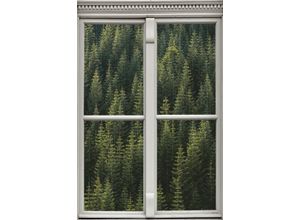 4049009363576 - Wandsticker QUEENCE Bäume Wandtattoos Gr B H T 40 cm x 60 cm x 01 cm Natur grün Wandtattoos Natur